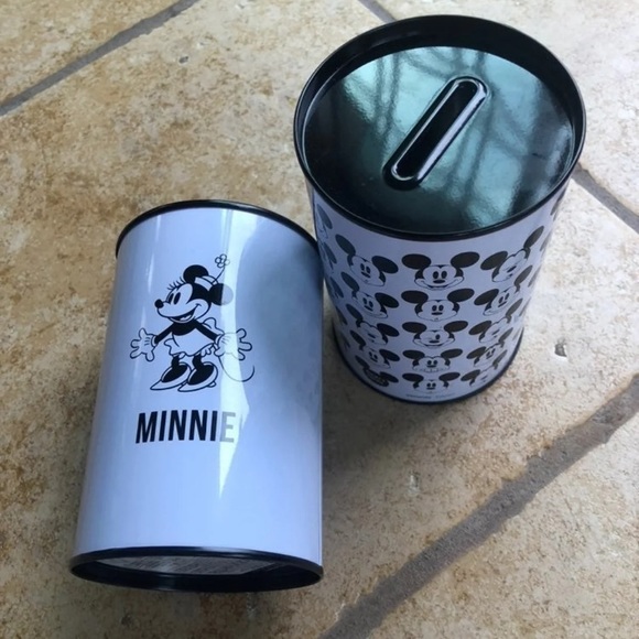 Disney | Accessories | New Disney Mickey Minnie Mouse Tin Bank | Poshmark